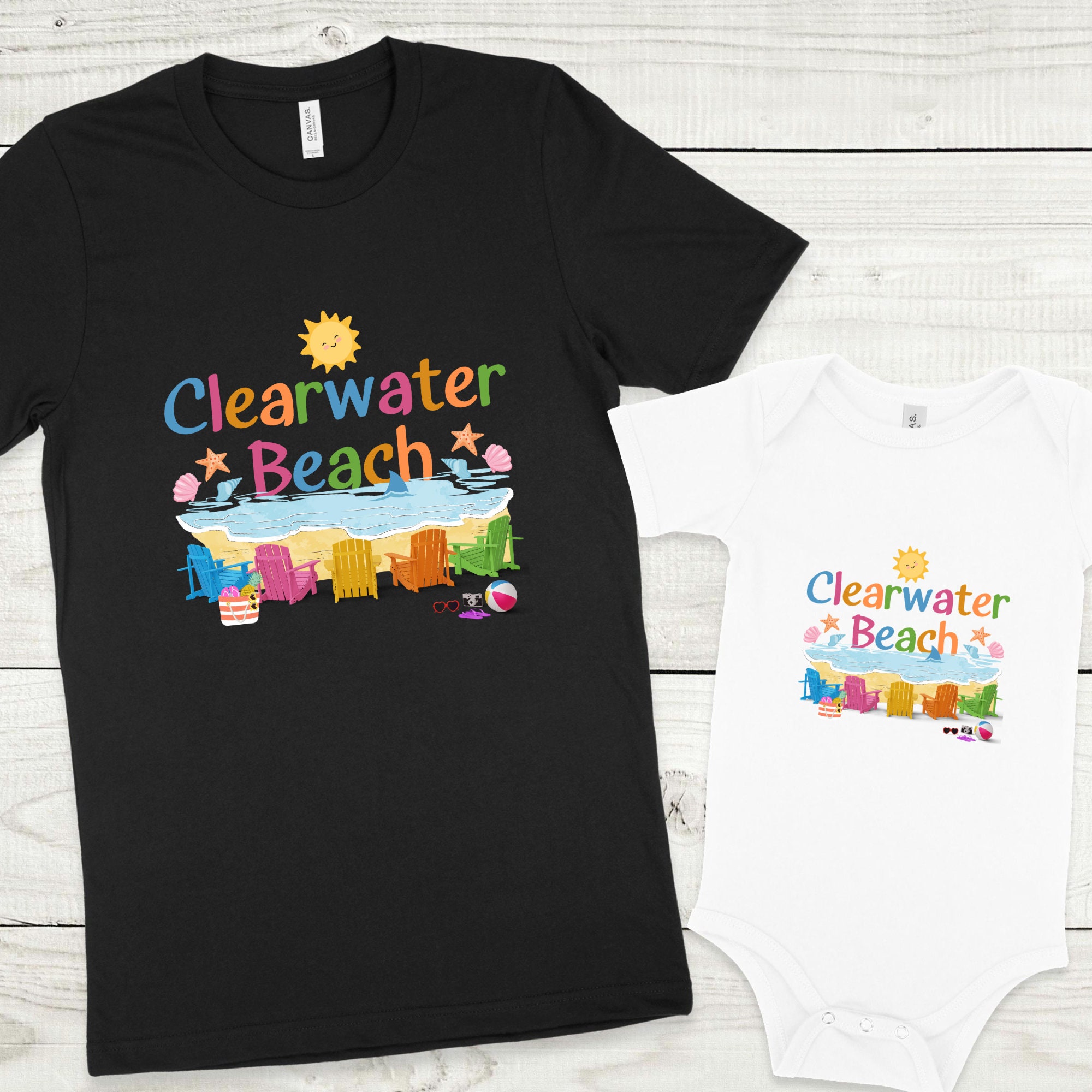 Clearwater Beach Shirt Beach Apparel Family Vacation Shirt Clearwater ...