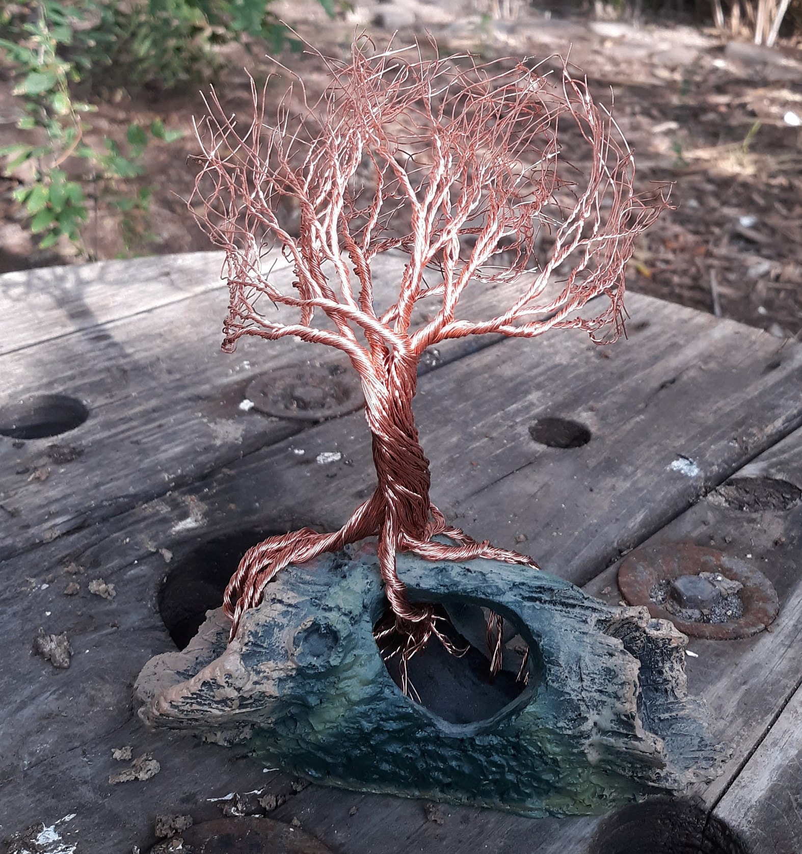 Bronze Wire Tree - Etsy