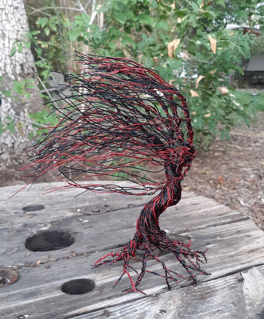 Burnt Wire Tree - Etsy
