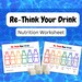Re-think Your Drink- Nutrition Activity for Kids - Etsy