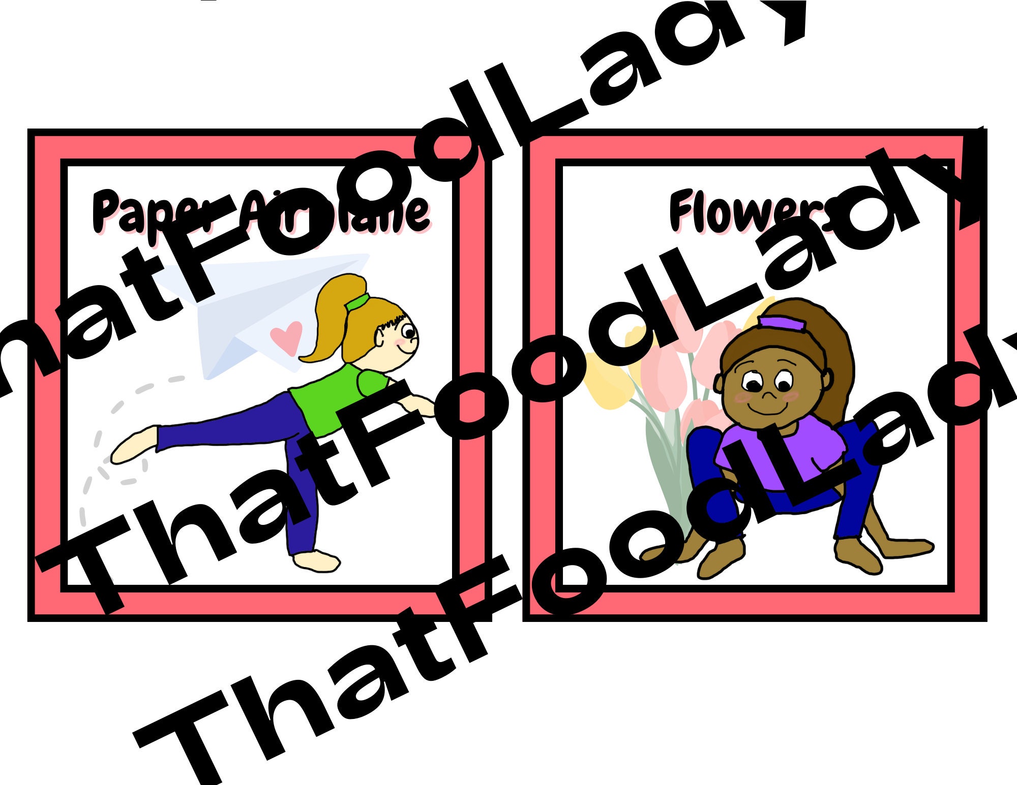 Valentine's Day Yoga for Kids- Printable Yoga Cards - Etsy