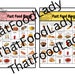 Fast Food Bingo- Printable and Powerpoint - Etsy
