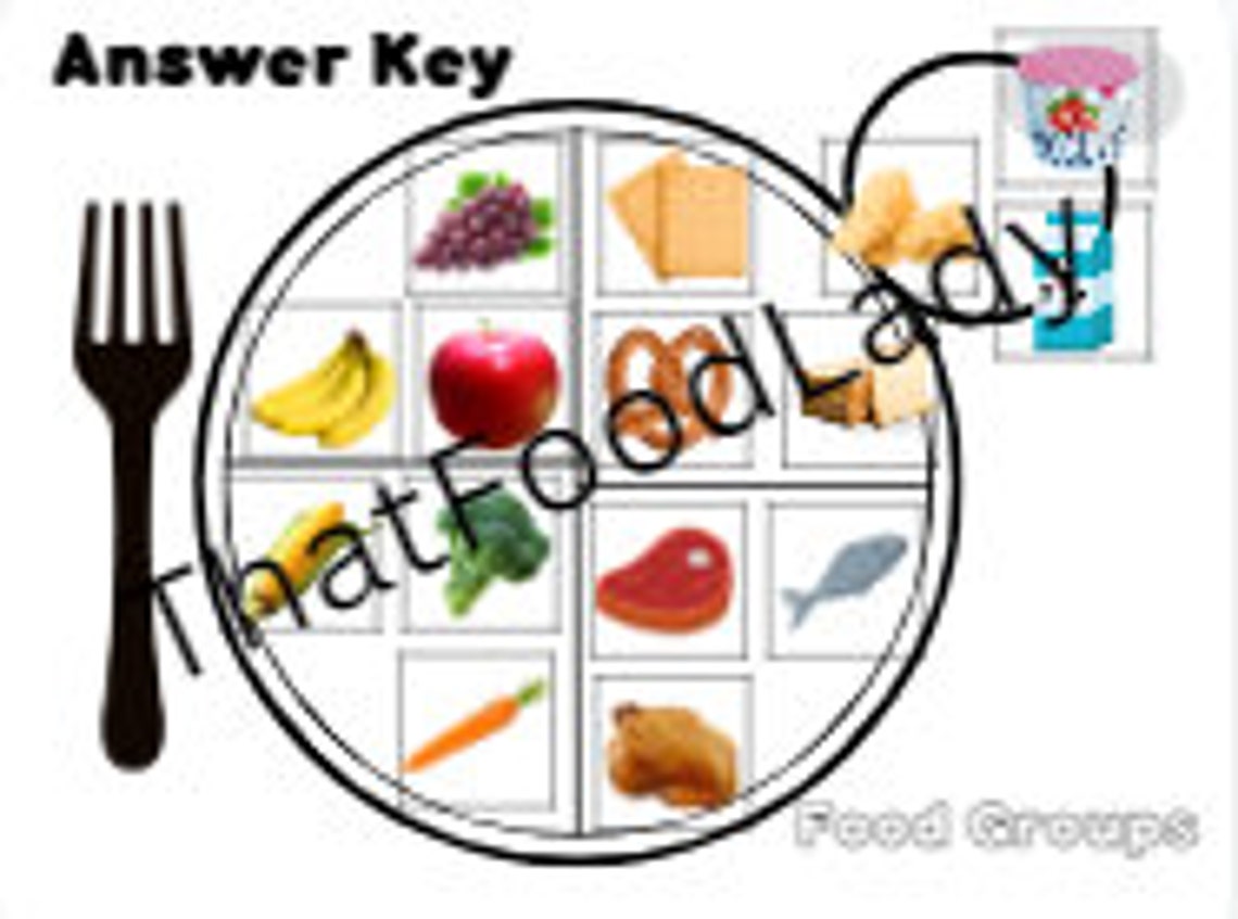 Food Group Sorting Activity - Etsy