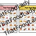 Fast Food Bingo- Printable and Powerpoint - Etsy