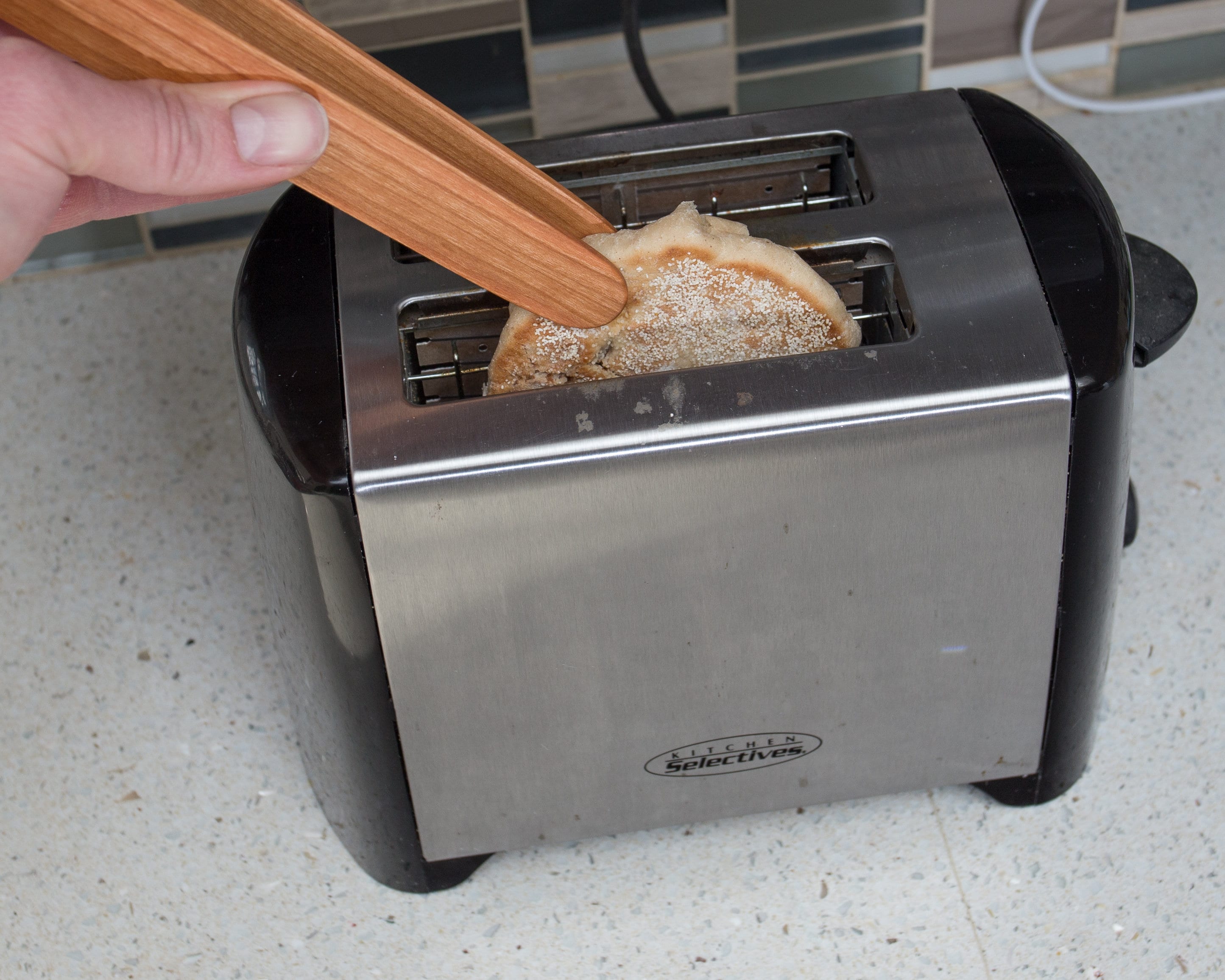 Hardwood Solid Toaster Tongs - Etsy