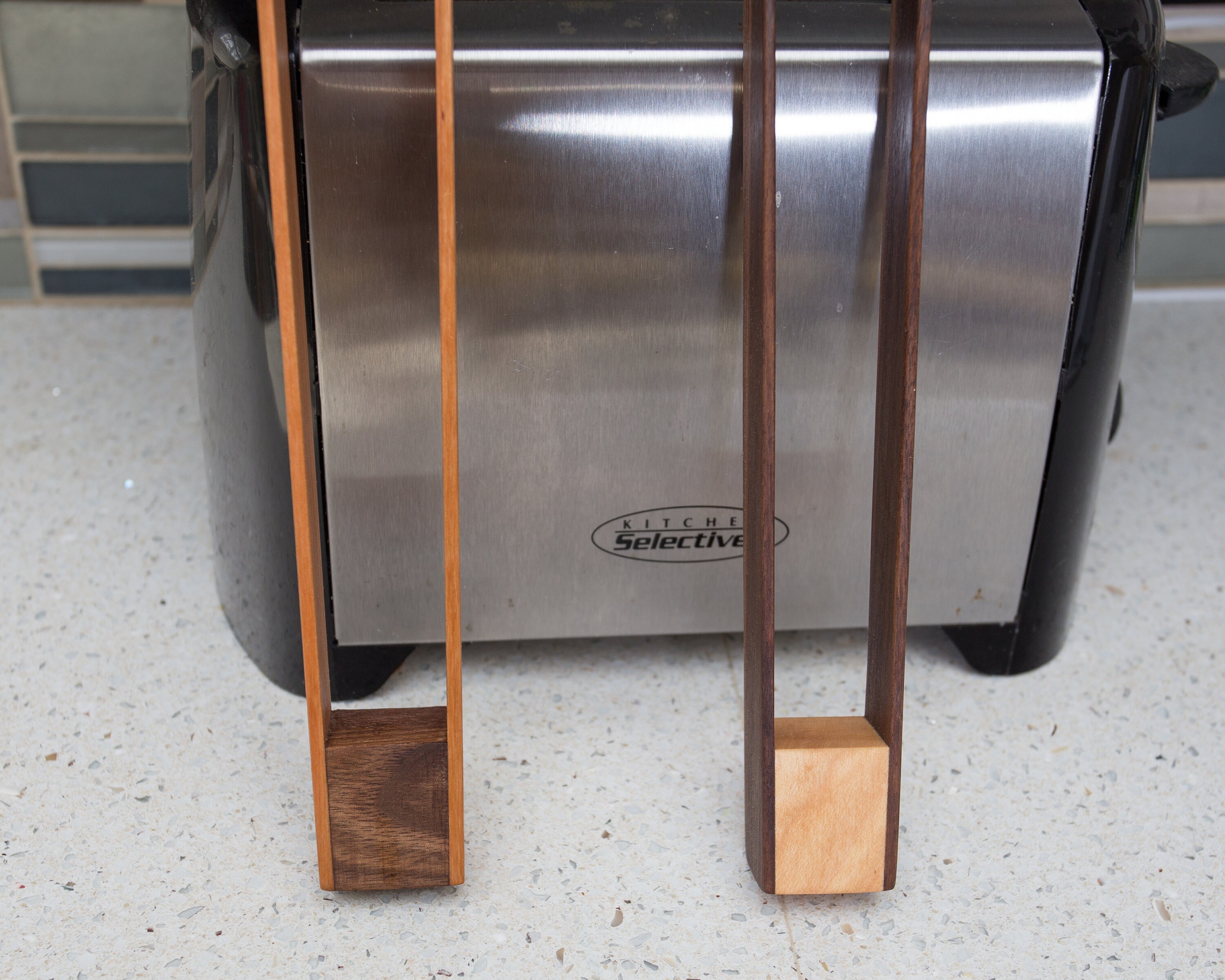 Hardwood Solid Toaster Tongs - Etsy