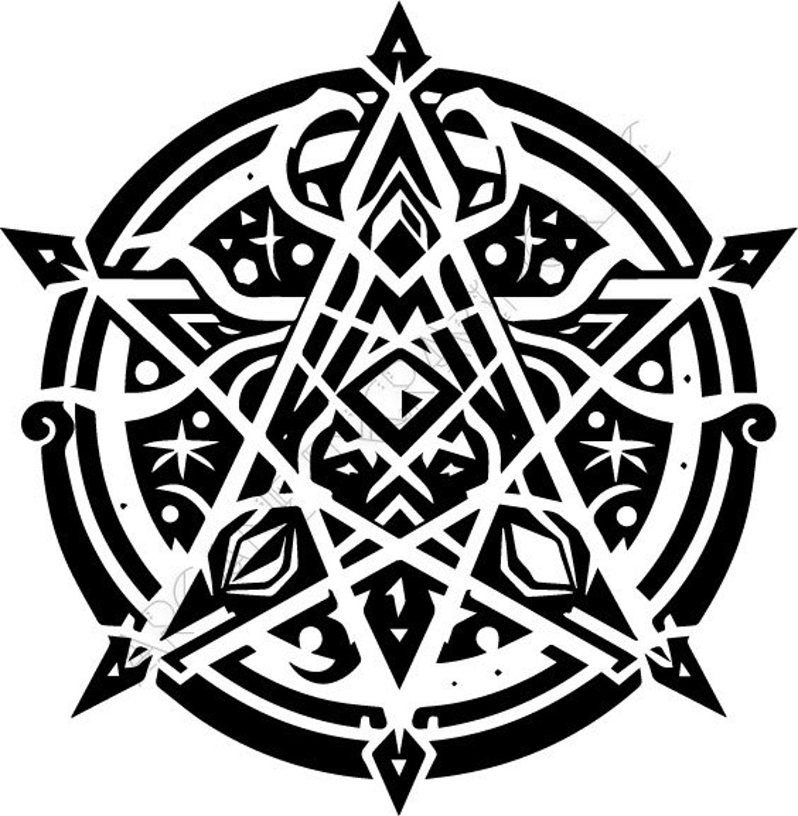 Arcane and Spell Sigil SVG Bundle, Runes Clipart, Dnd Designs, Fantasy ...