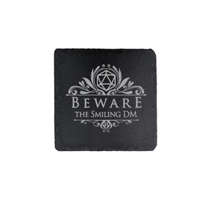 Dungeons and Dragons Custom Character Coasters | Dnd Gifts ...