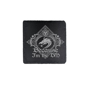 Dungeons and Dragons Custom Character Coasters | Dnd Gifts ...