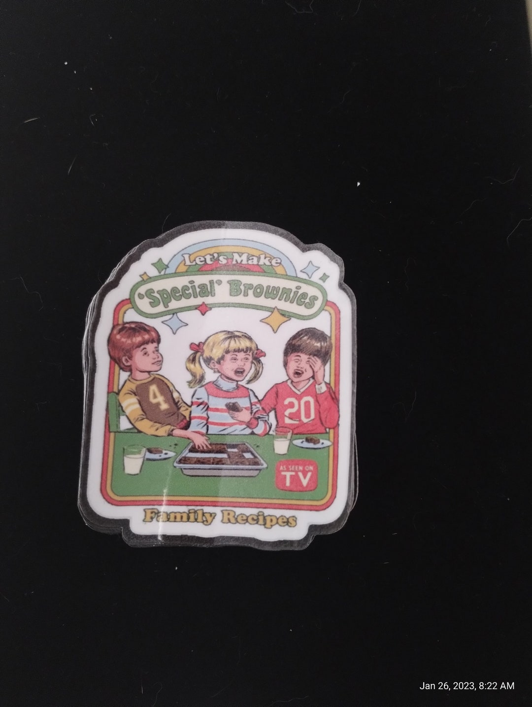 Let's Make Special Brownies Sticker - Etsy
