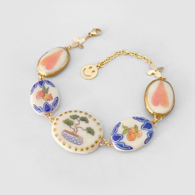 Porcelain Bracelet - Etsy