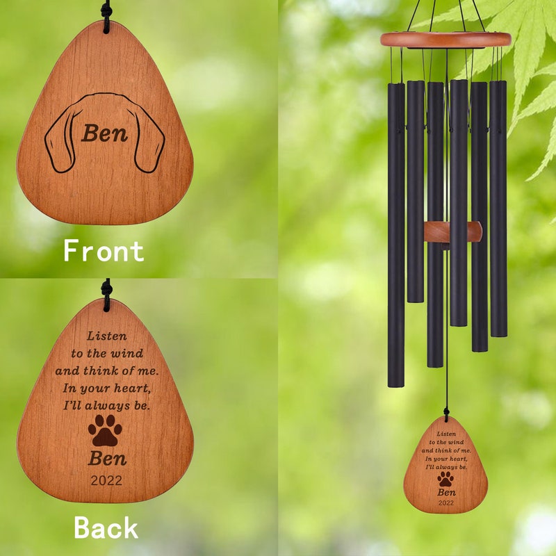 Dog Wind Chime - Etsy