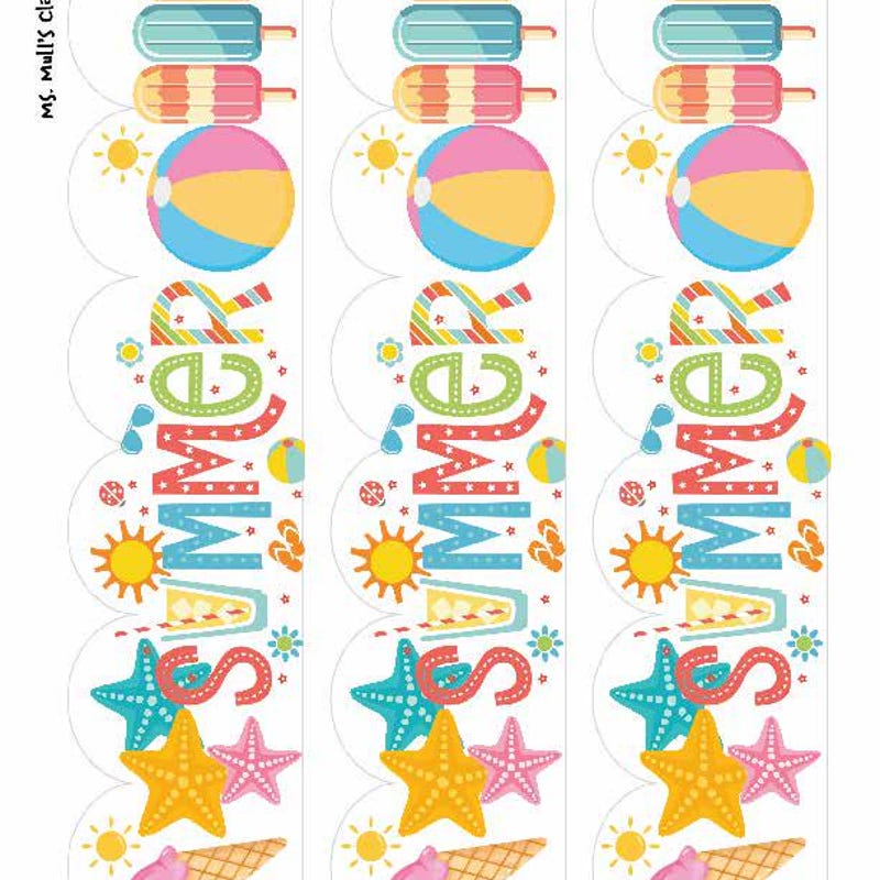 Neutral Classroom Borders - Etsy