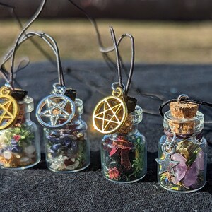 Protection Spell Bottle Car Mirror Charm - Etsy