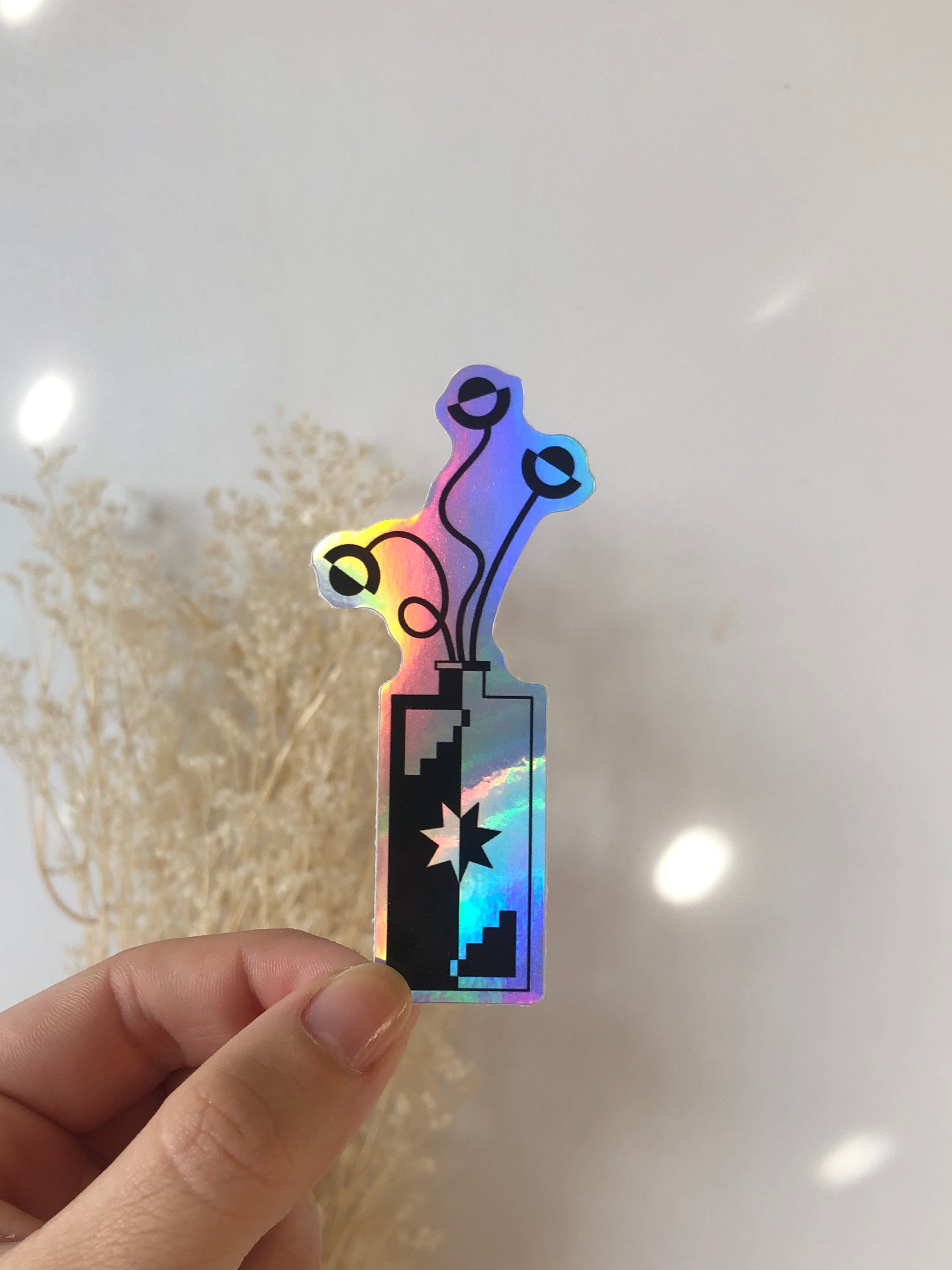 La Petite Pause Holographic Stickers Stickers Custom - Etsy