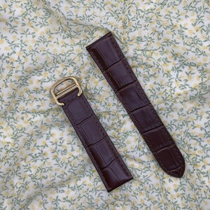 Strap Replacement for Cartier Tank Solo Leather Watch Band 16 18 20mm ...
