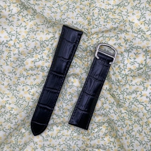 Strap Replacement for Cartier Tank Solo Leather Watch Band 16 18 20mm ...