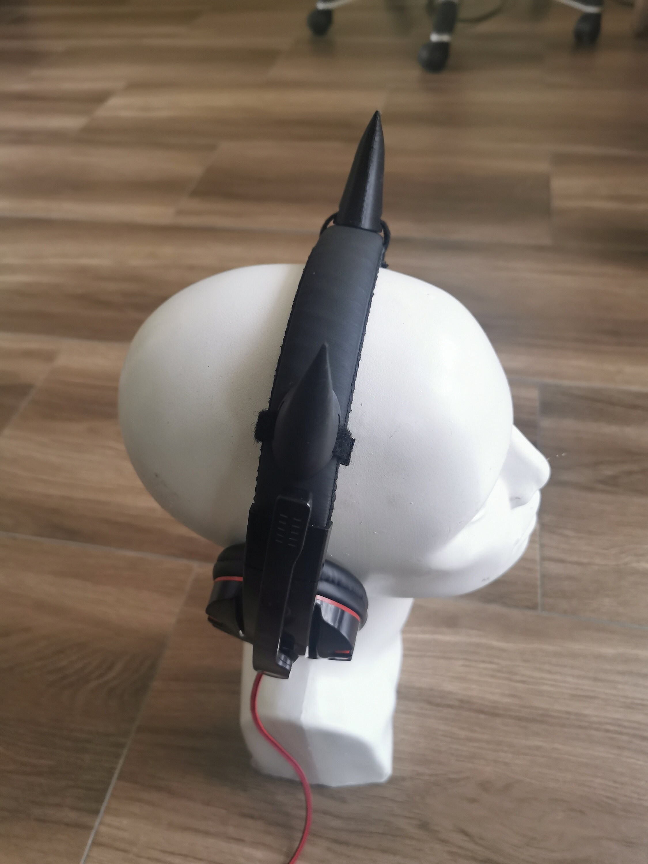 Devil Horns Headphone Attachment Live Streaming Props, Devil Demon ...