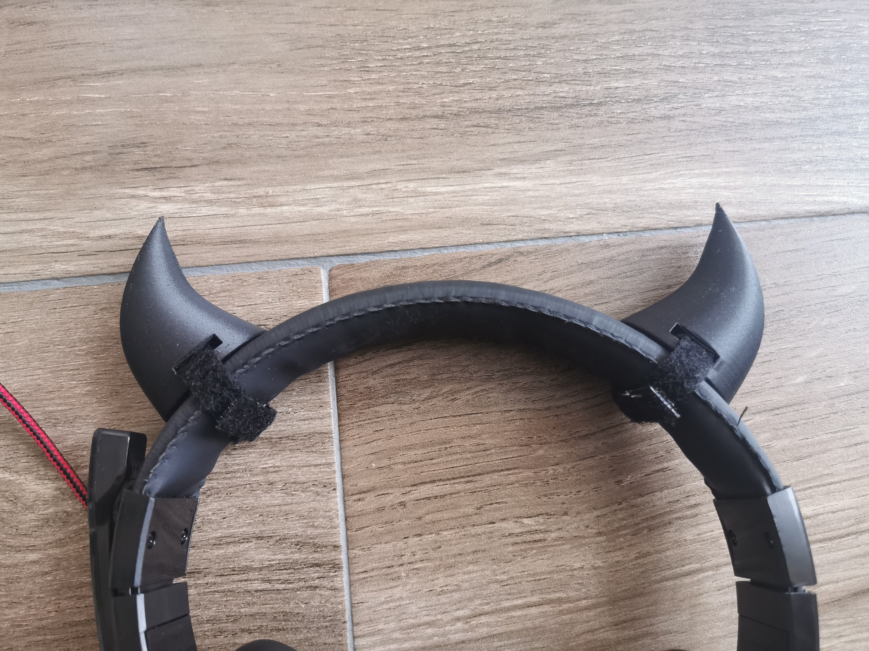Devil Horns Headphone Attachment Live Streaming Props, Devil Demon ...