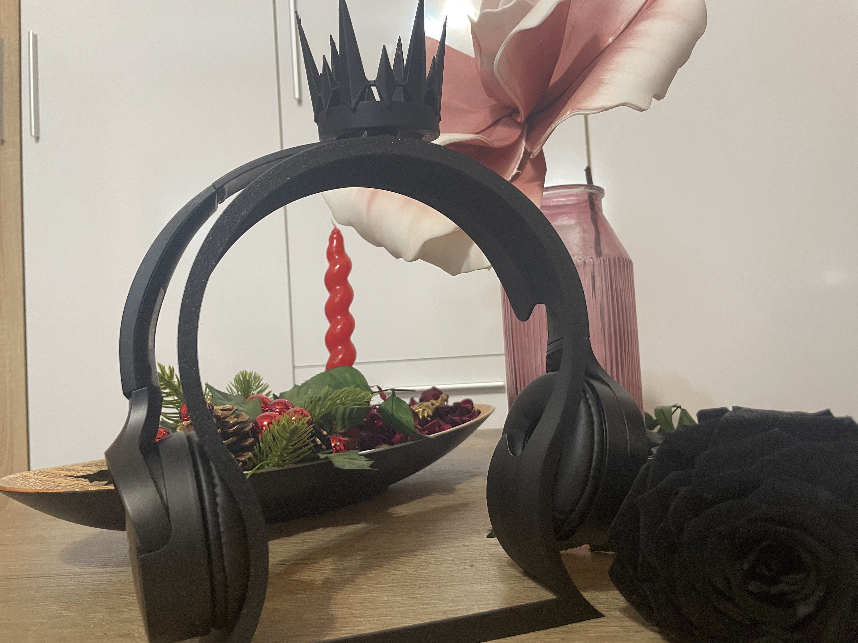 Evil or Ice Crown for Headphone Attachment. Evil Gothic Headset ...