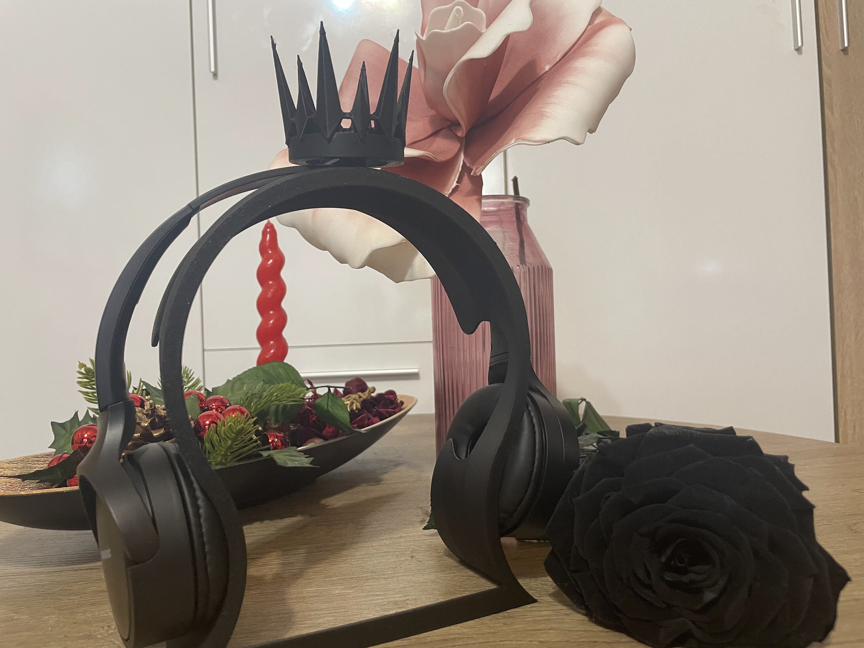 Evil or Ice Crown for Headphone Attachment. Evil Gothic Headset ...