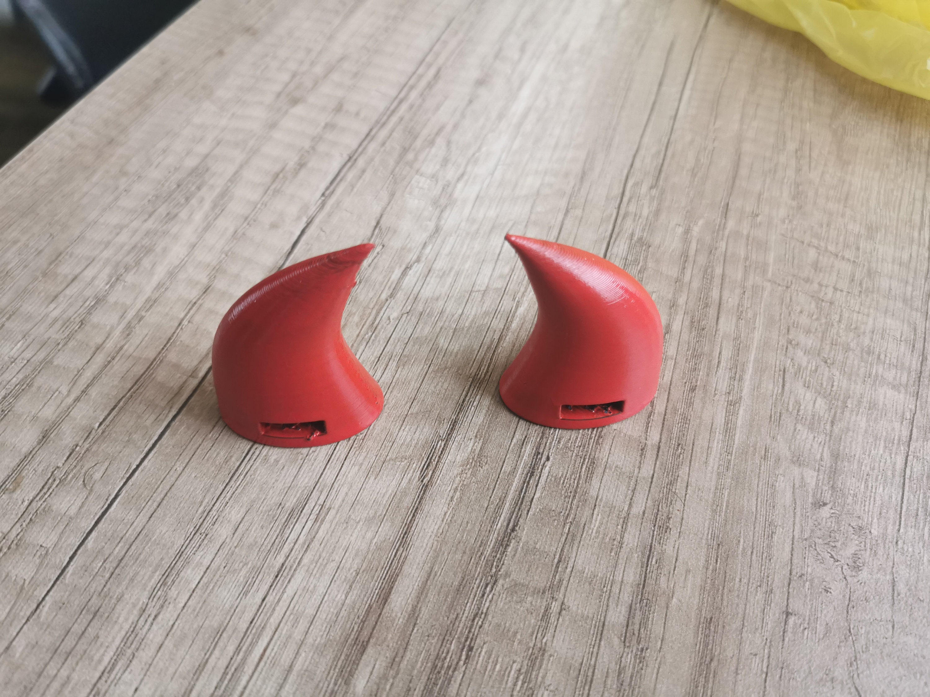 Devil Horns Headphone Attachment Live Streaming Props, Devil Demon ...