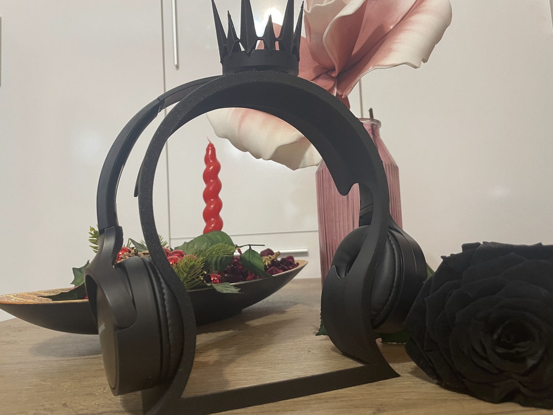 Evil or Ice Crown for Headphone Attachment. Evil Gothic Headset ...