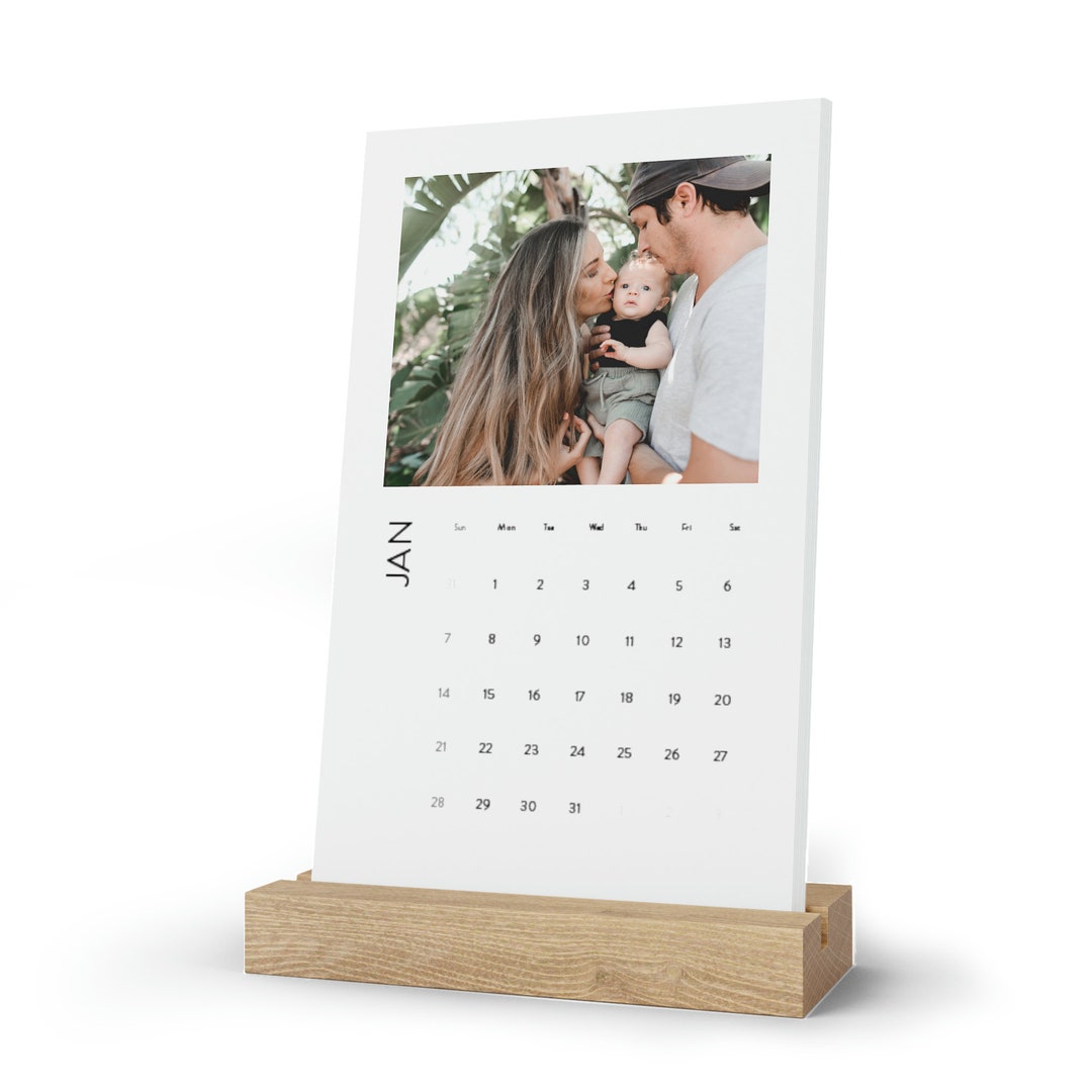 Personalized Desk Calendar 2024 Desk Calendar Photo Desk - Etsy Personalized Desk Calendar 2024 Desk Calendar Photo Desk - Etsy