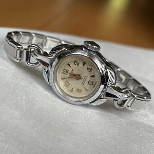 Rare 1960’s Vintage Swiss Ladies Dress Watch Kered Silver Color With ...