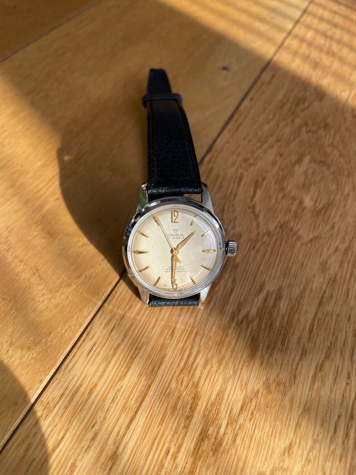 Vintage 1960's Swiss Mechanical Men's Wristwatch Onsa, Men's Swiss ...