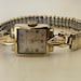 Stunning 1950’s Vintage Gold Plated German Ladies Wristwatch Harkoso ...