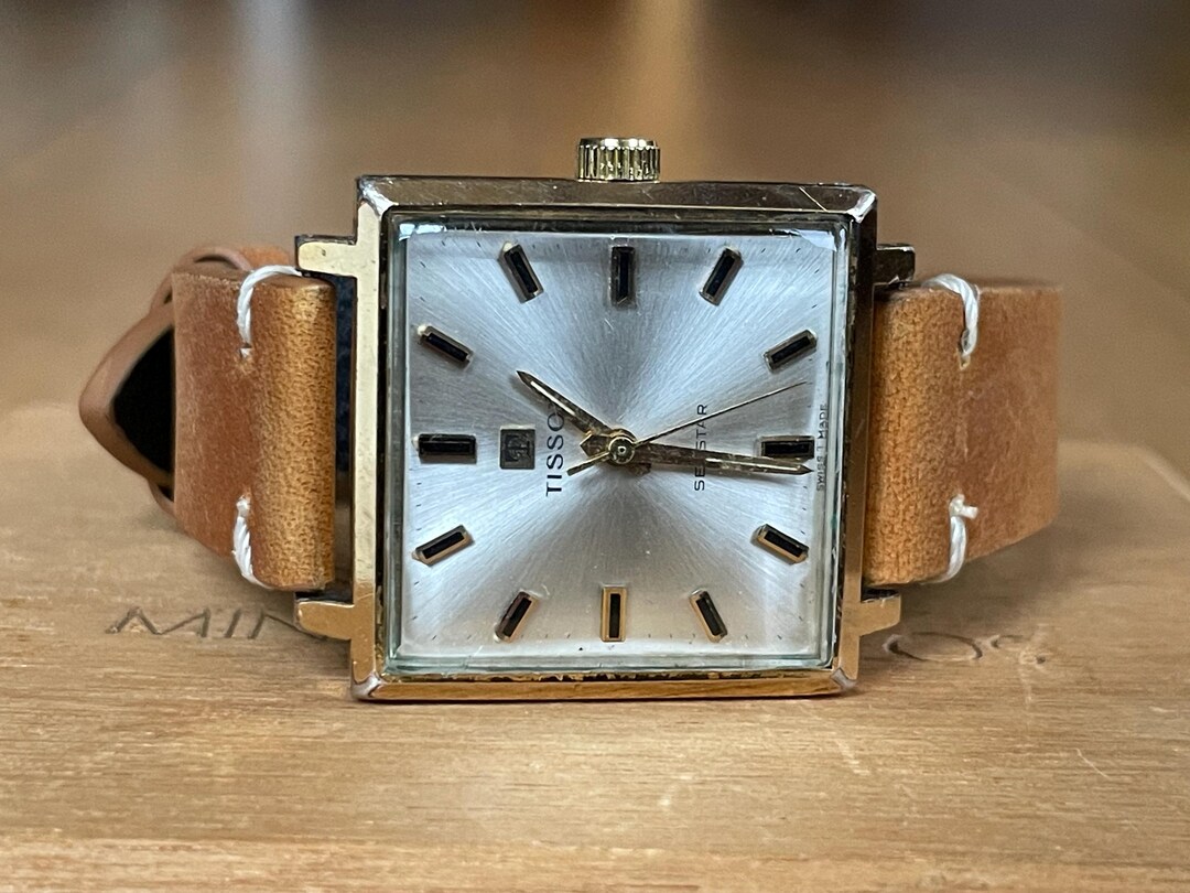 1960’s Swiss Vintage Mechanical 20 Microns Gold Plated Men's Wristwatch ...