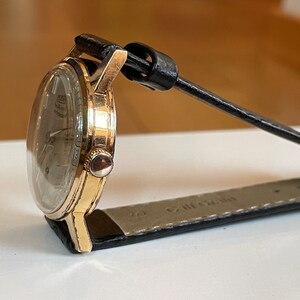 Stunning 1960 Vintage Swiss Ladies Wristwatch Mirus Golden Color Case ...