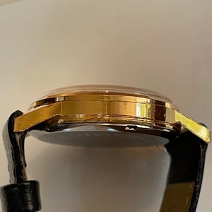 Stunning 1960 Vintage Swiss Ladies Wristwatch Mirus Golden Color Case ...