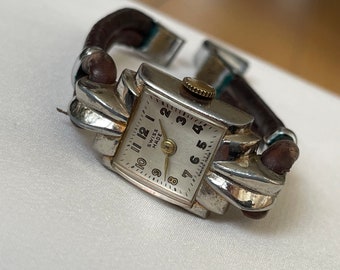 Stunning 1960 Vintage Swiss Ladies Wristwatch Velona Gold Color Case ...