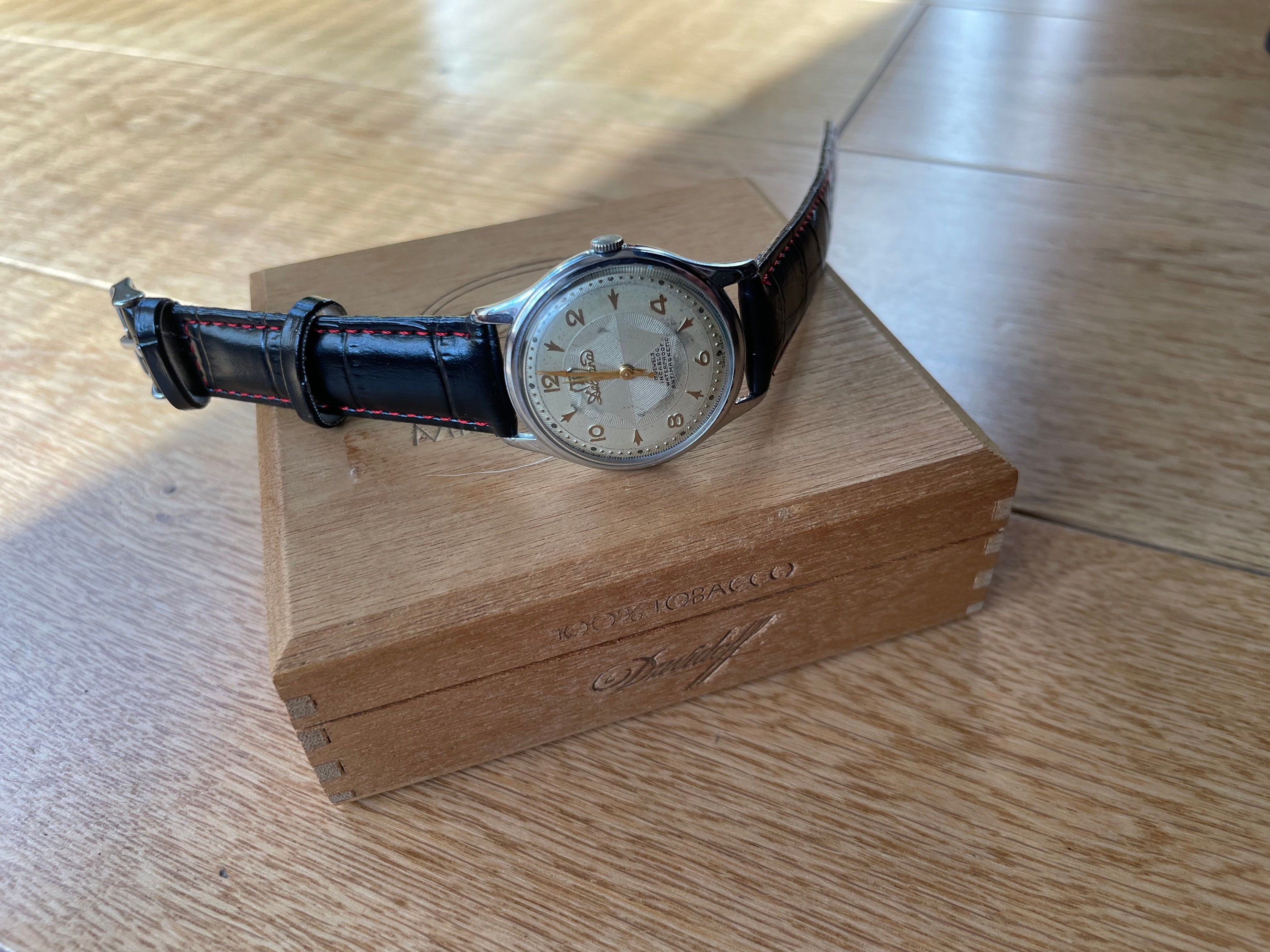 Vintage 1960's Swiss Mechanical Men's Wristwatch Delbana, Men's Swiss ...