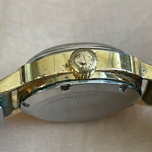 Elegant 1960 Vintage German 17 Jewels Ladies Wristwatch Osco Golden ...