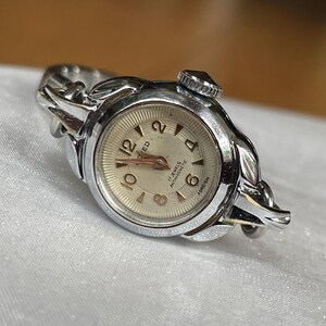 Rare 1960’s Vintage Swiss Ladies Dress Watch Kered Silver Color With ...