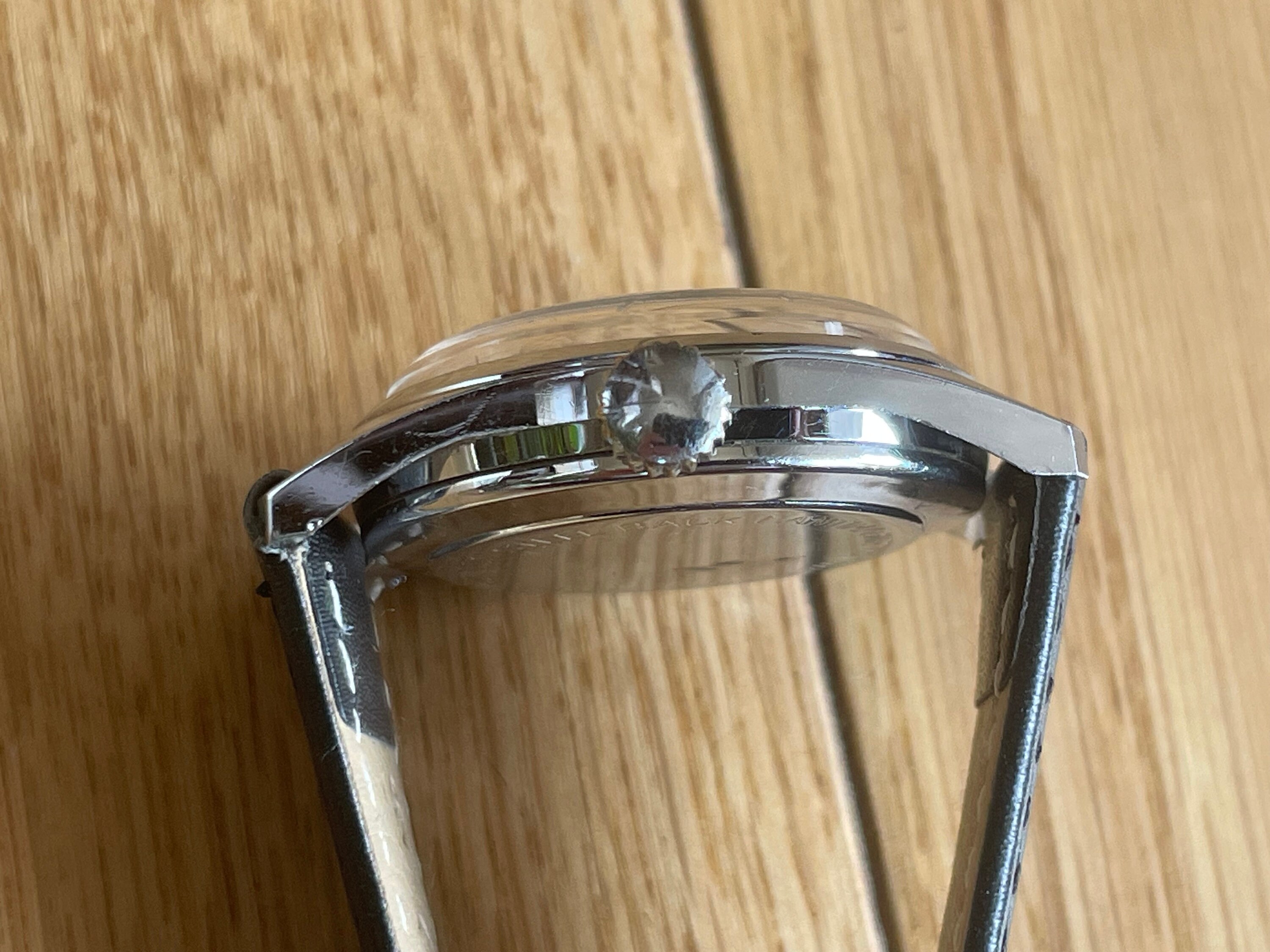 1960 German Vintage Mechanical Men's Wristwatch Kienzle Alfa Silver ...