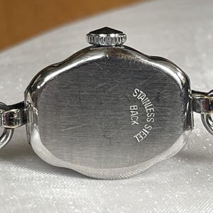 Rare 1960’s Vintage Swiss Ladies Dress Watch Kered Silver Color With ...