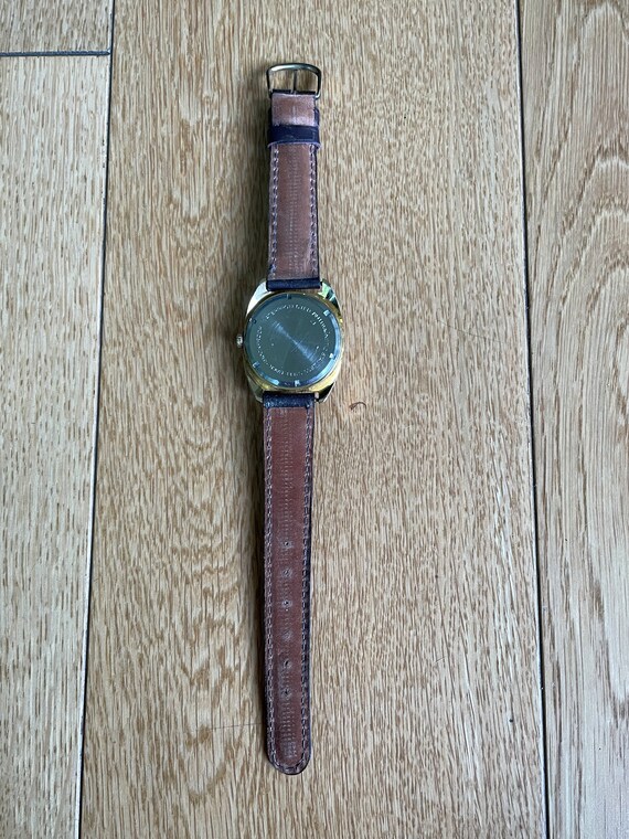 1970’s Swiss Vintage Mechanical Men's Wristwatch Trum… - Gem