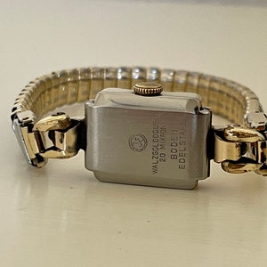 Stunning 1950’s Vintage Gold Plated German Ladies Wristwatch Harkoso ...