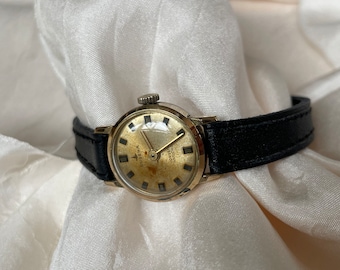 Elegant 1960's Vintage German Ladies Cocktail Watch Dugena Silver Color ...