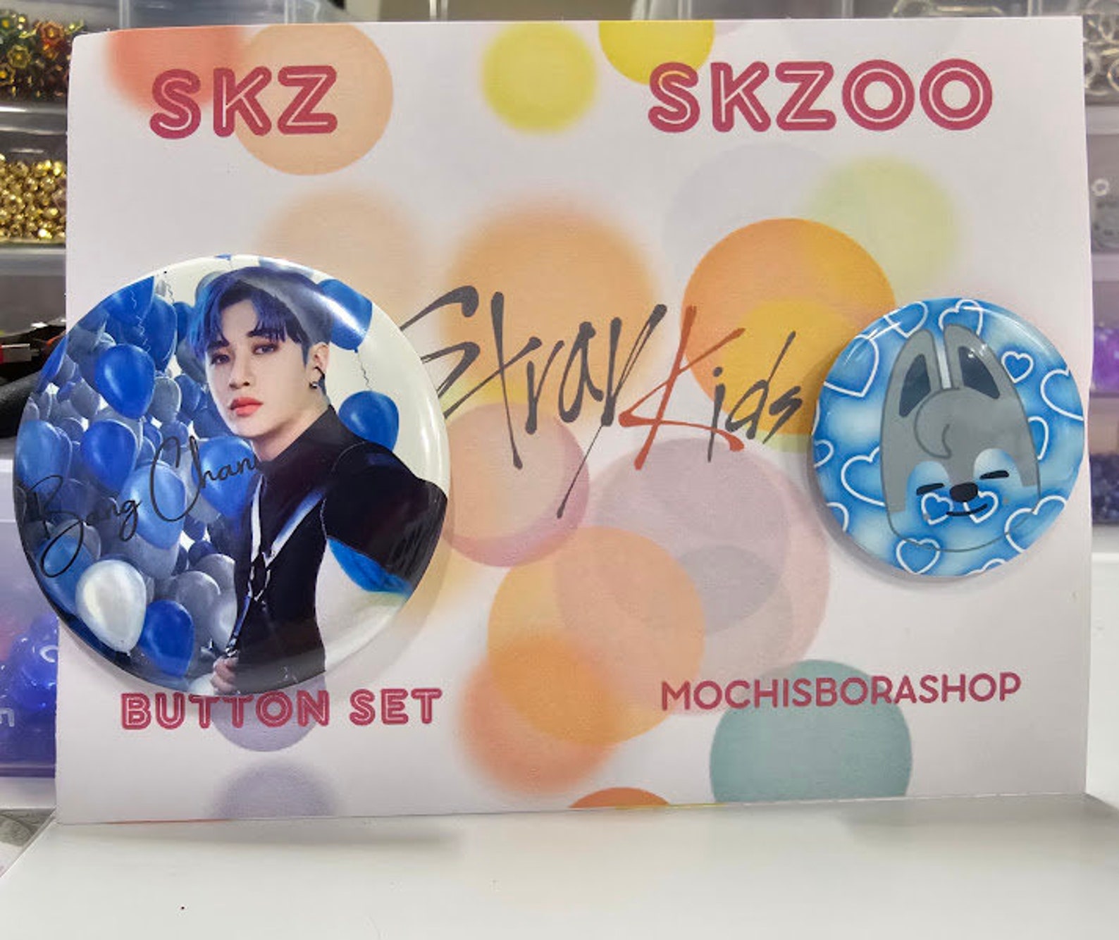 KPOP Inspired Button Sets - SKZ - Etsy