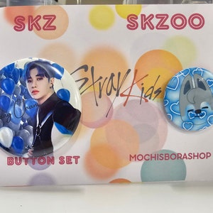 Stray Kids Inspired Button Sets - Etsy