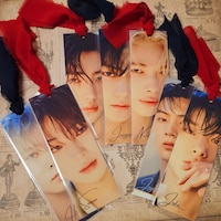 Ateez Wooyoung 2 Sided Bookmarks - Etsy