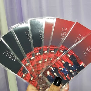 ATEEZ BIRTHDAY Inspired Custom Bookmarks - Etsy