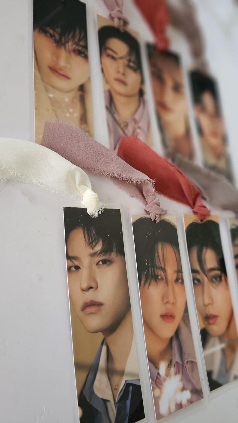 KPOP Celestial Concept Inspired Bookmarks - OT8 - Etsy