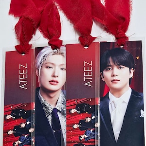 ATEEZ BIRTHDAY Inspired Custom Bookmarks - Etsy