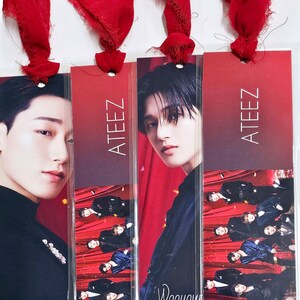 ATEEZ BIRTHDAY Inspired Custom Bookmarks - Etsy